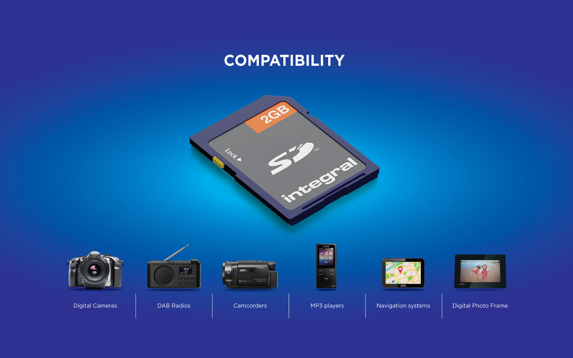 SD Card with dual box - Integral Memory