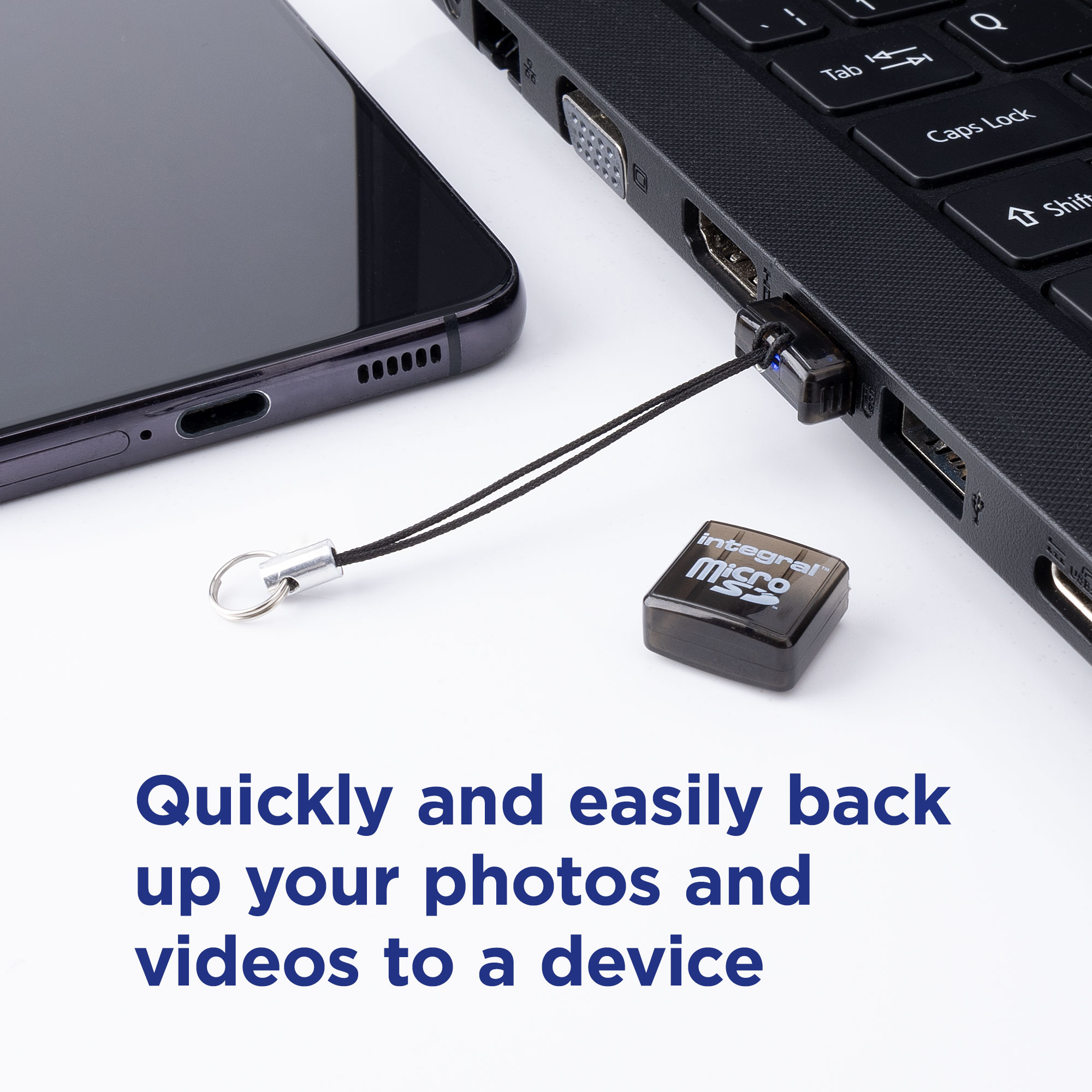 USB 2.0 microSD CARD READER | Integral Memory