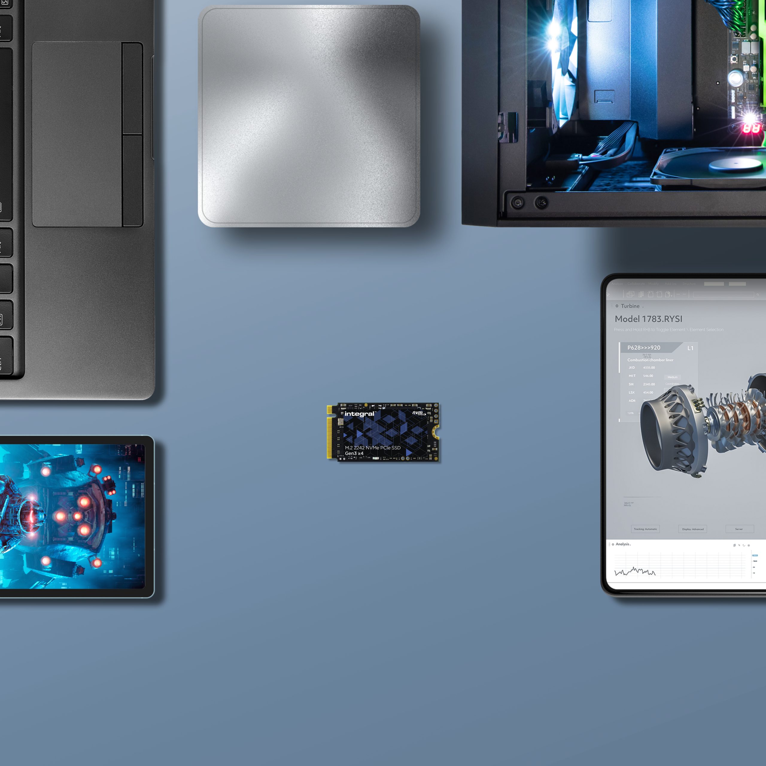 M.2 2242 NVMe SSD Gen3 | Integral Memory