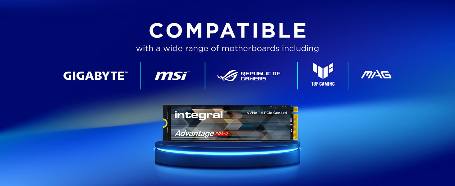 ADVANTAGE PRO-2 M.2 2280 PCIe Gen4 x4 NVME 1.4 SSD | Integral Memory
