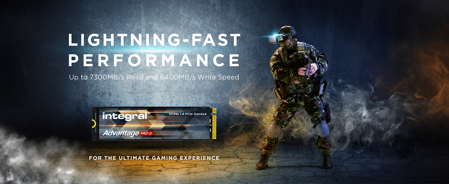 ADVANTAGE PRO-2 M.2 2280 PCIe Gen4 x4 NVME 1.4 SSD | Integral Memory
