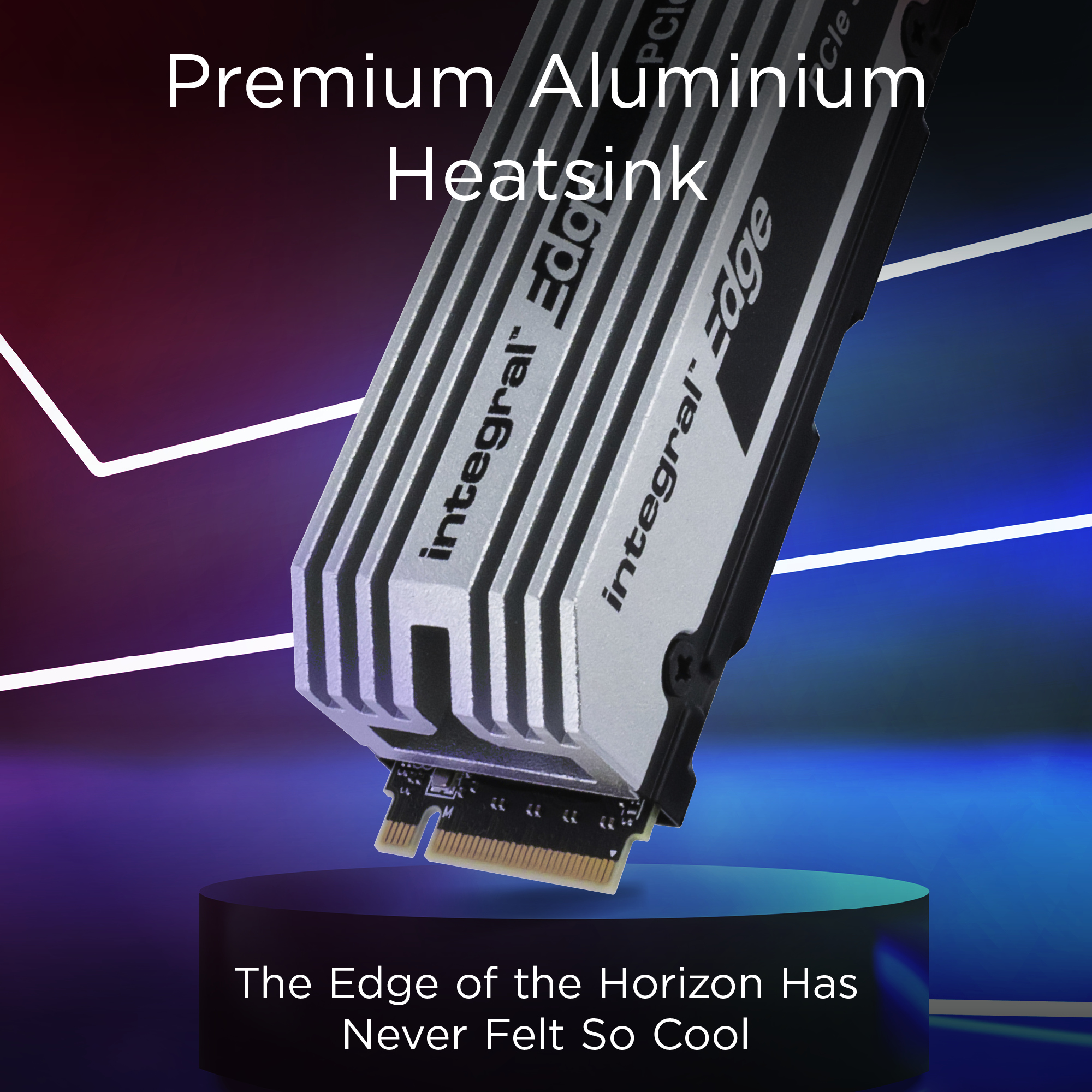 Edge Gen5 M.2 2280 NVMe Solid State Drive with Heatsink | Integral Memory