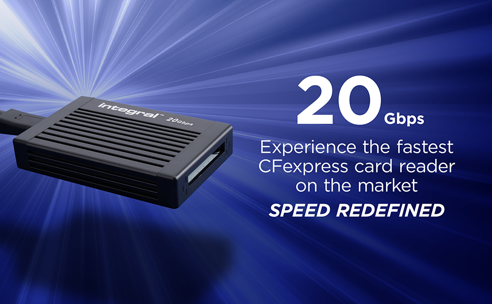 CFexpress USB-C Card Reader | Integral Memory